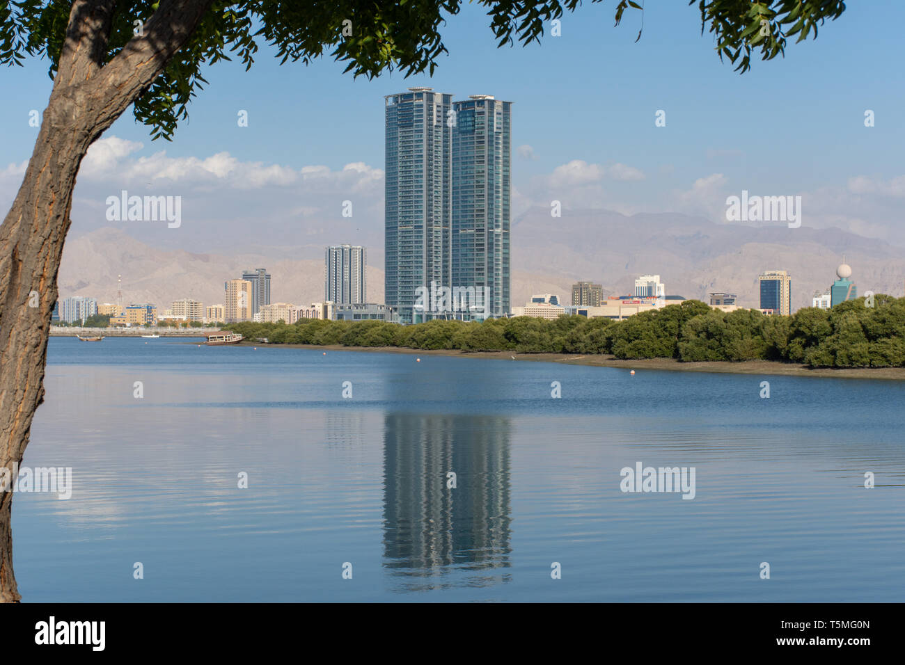 Julphar towers hi-res stock photography and images - Alamy