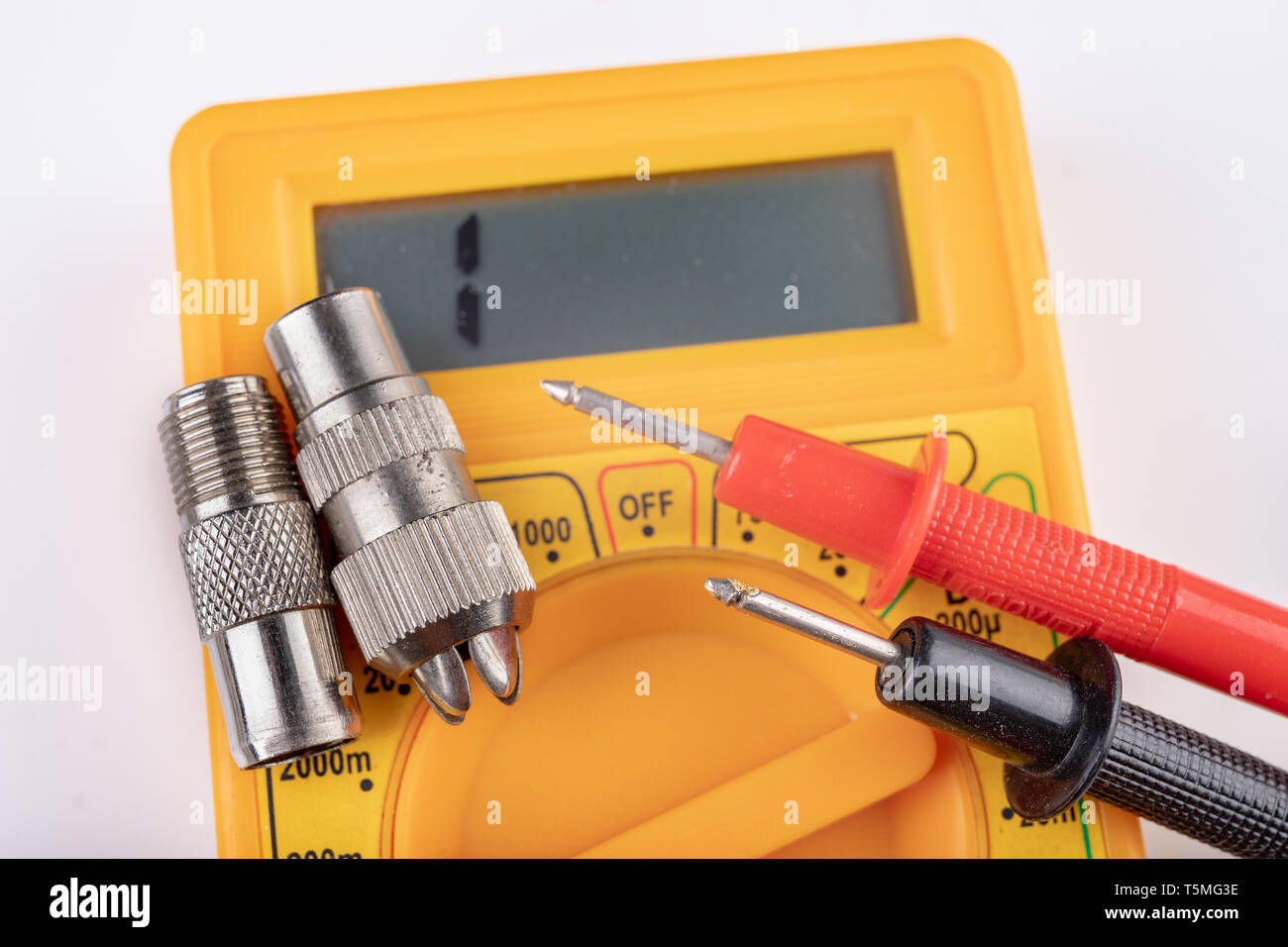 Small electrical work in home workshops. Connectors for home TV ...