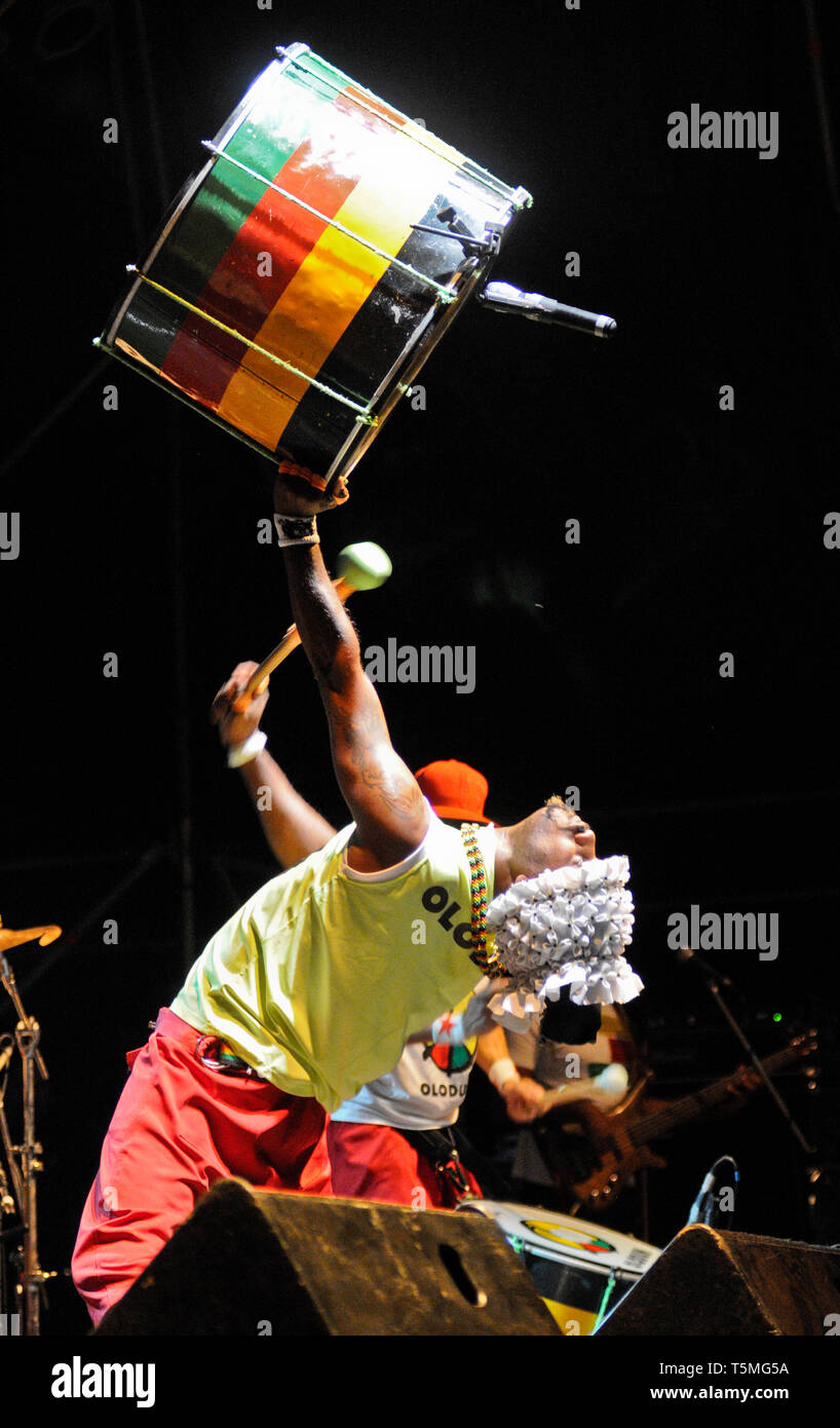 Olodum drum band hi-res stock photography and images - Alamy