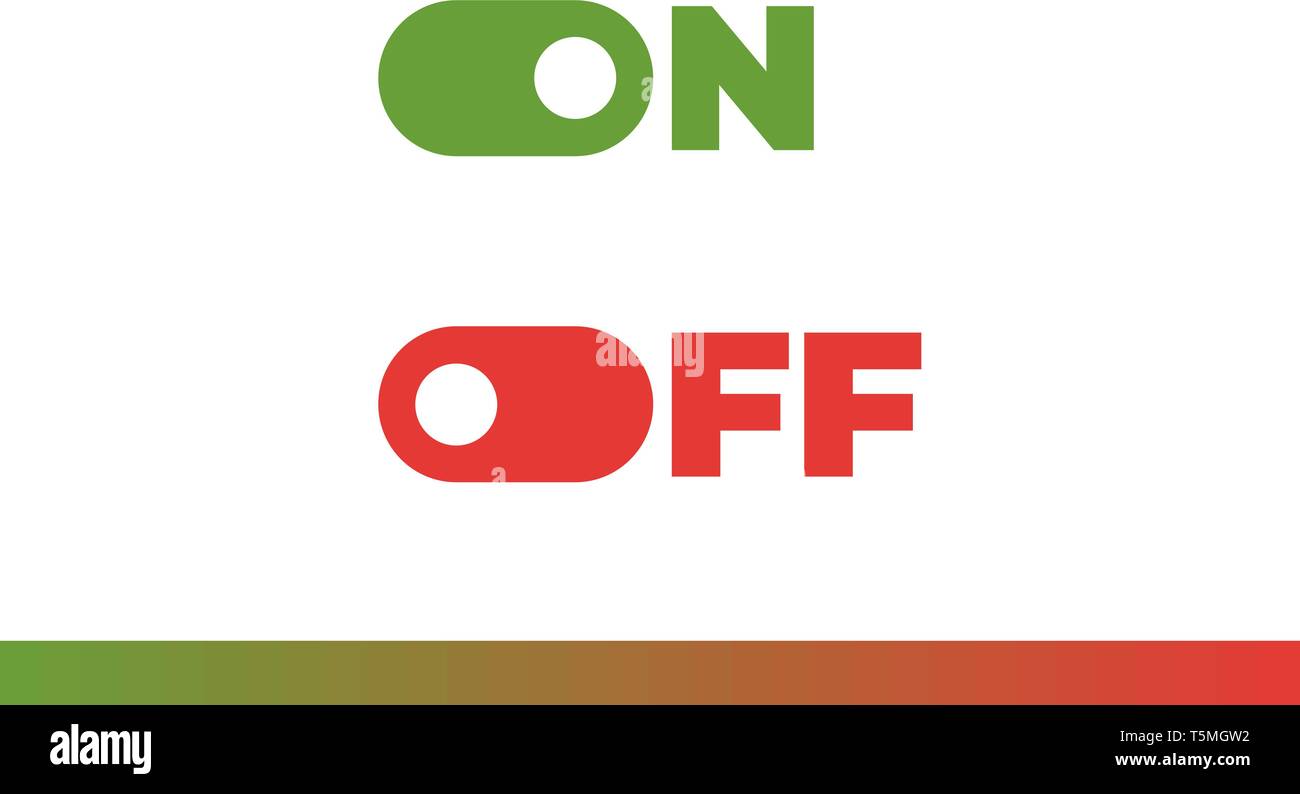 On off switch button hi-res stock photography and images - Alamy