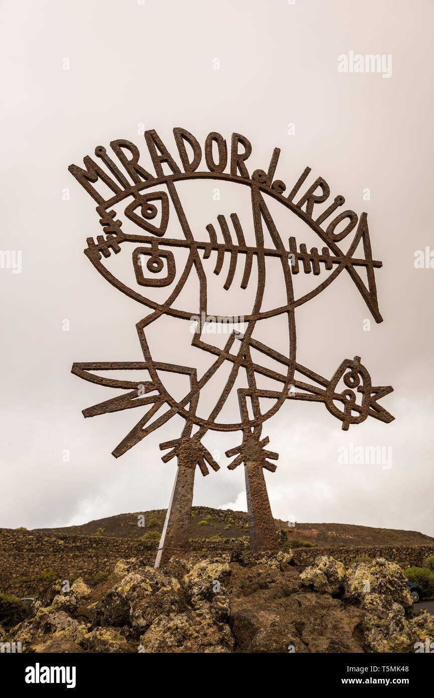 Lanzarote sign hi-res stock photography and images - Alamy