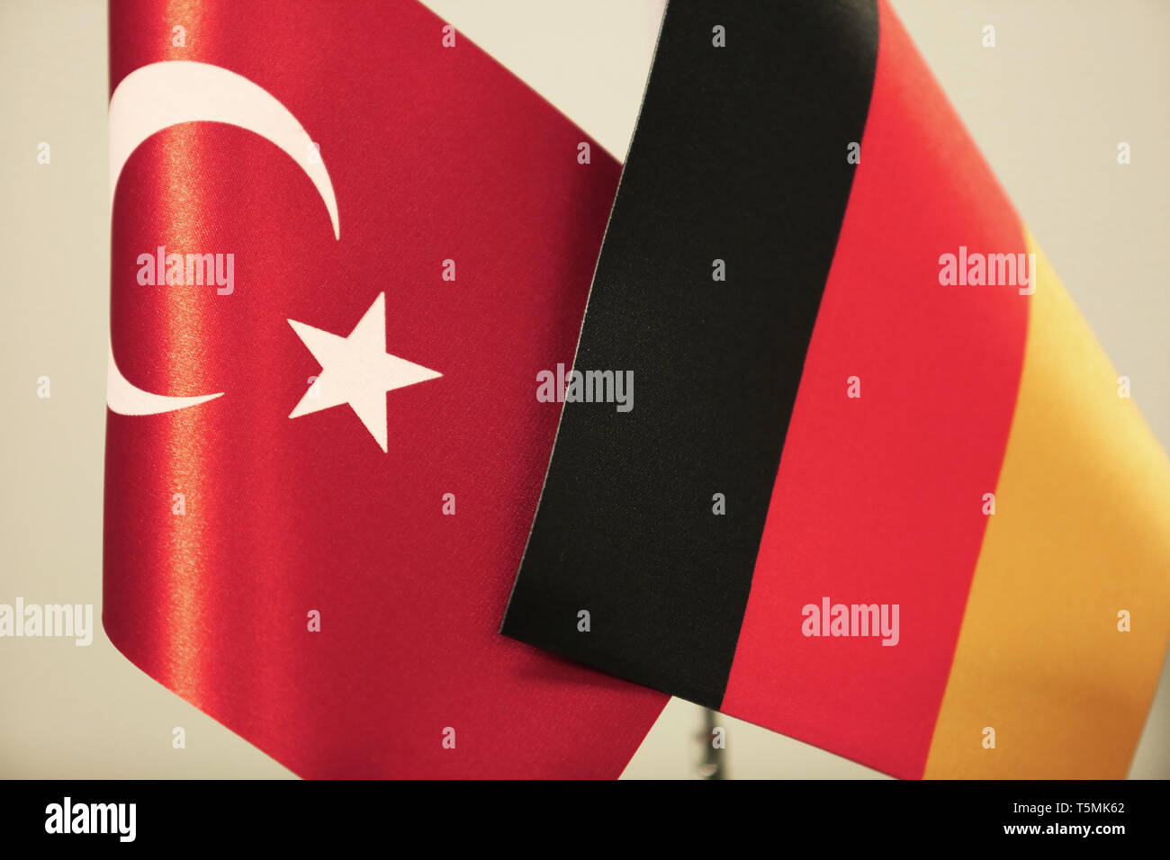 German turkish flag hi-res stock photography and images - Alamy