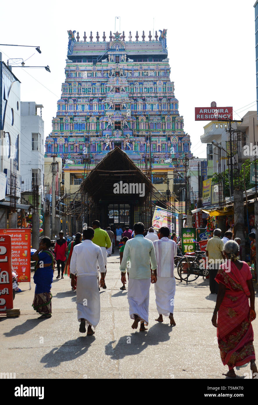 Thillai nataraja temple hi-res stock photography and images - Alamy