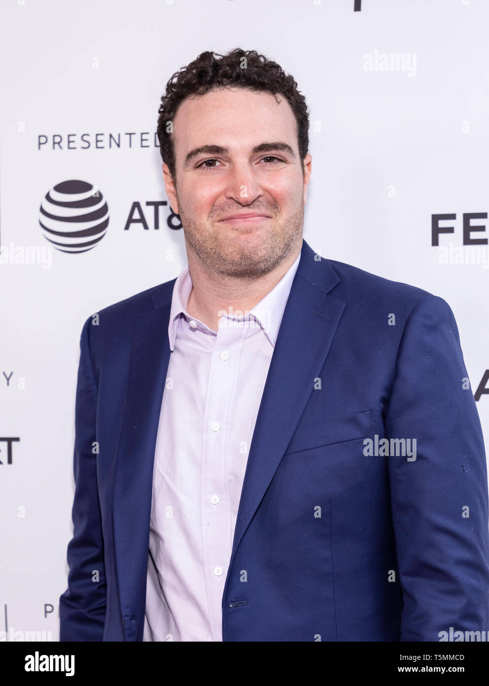 New York, NY, USA - April 25, 2019: Matt Ratner attends the "Standing ...