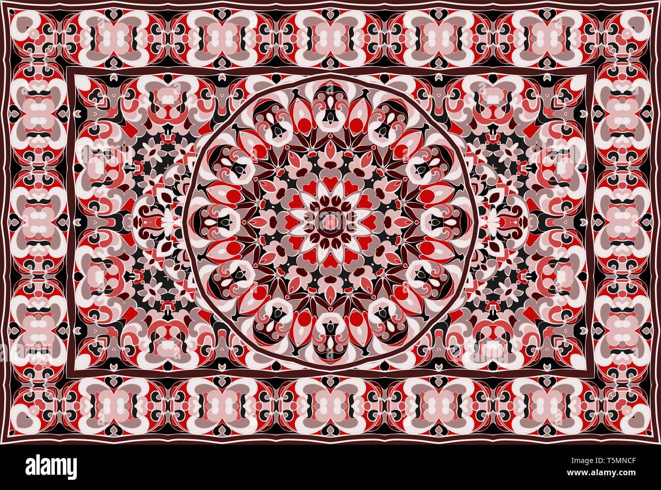Arabic pattern floor Stock Vector Images - Alamy