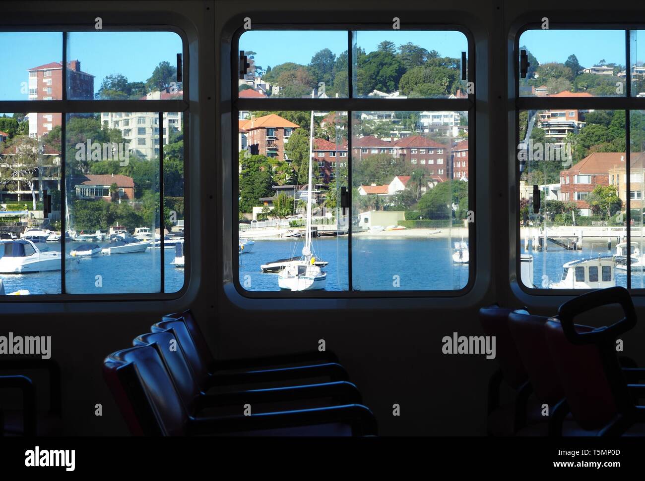 View overlooking from ferry Stock Photo - Alamy