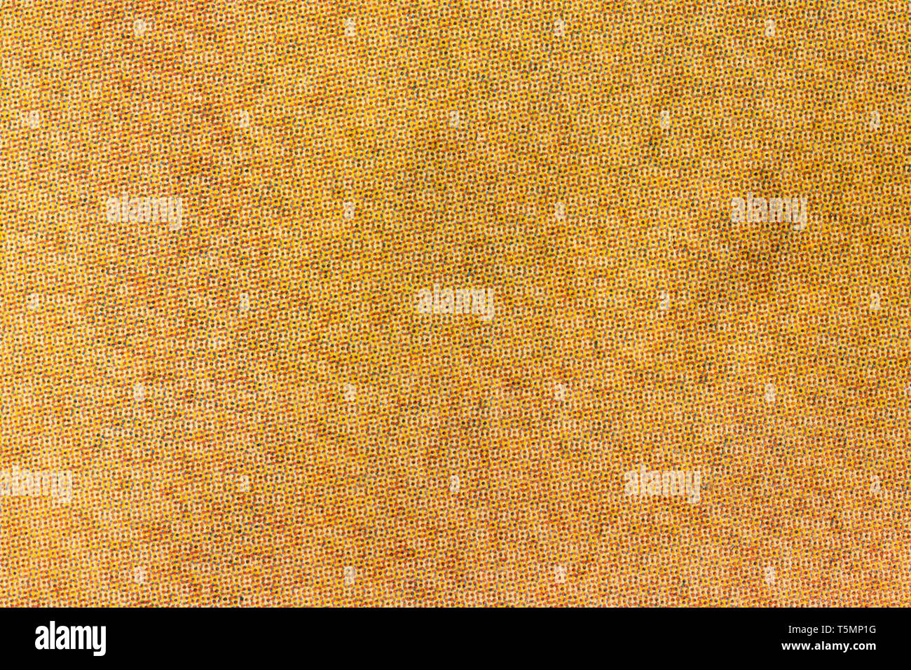 Macro image of vintage CMYK printer texture from an old comic book ...