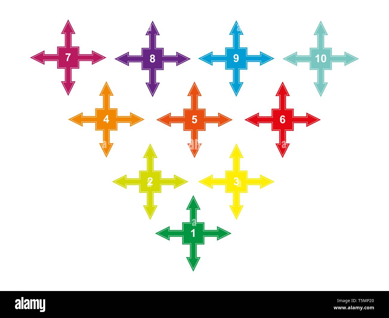 Plan numbering Stock Vector Images - Alamy