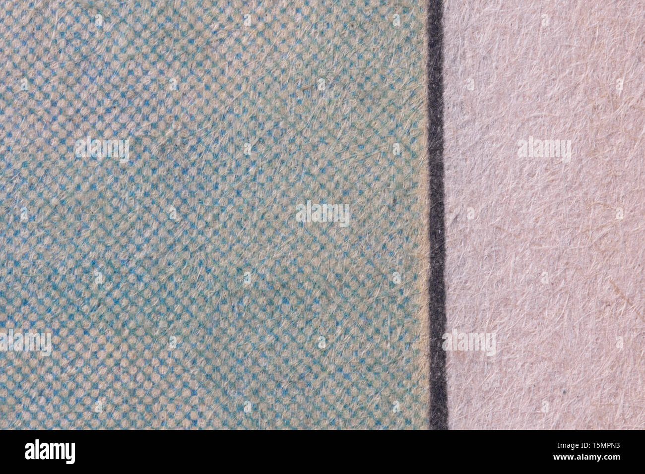 Macro image of vintage CMYK printer texture from an old comic book ...