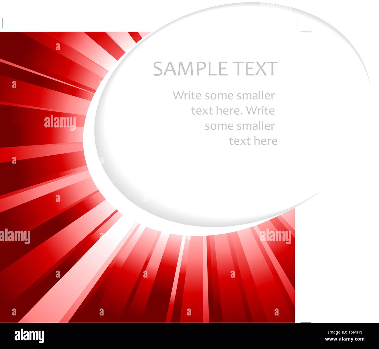 Abstract red background with place for your text Stock Vector Image ...