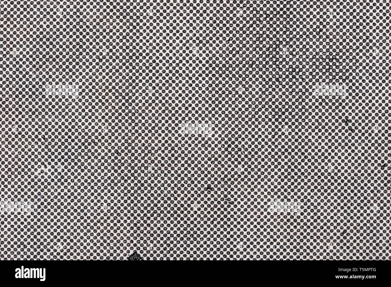 Macro image of vintage CMYK printer texture from an old comic book ...