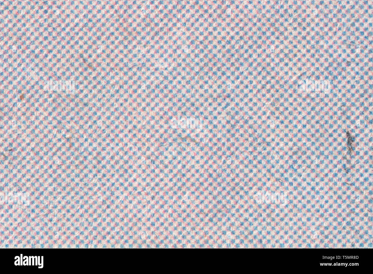 Macro image of vintage CMYK printer texture from an old comic book ...