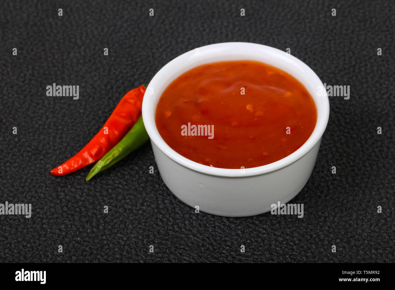 Sweet and spicy chilli sauce in the bowl Stock Photo - Alamy