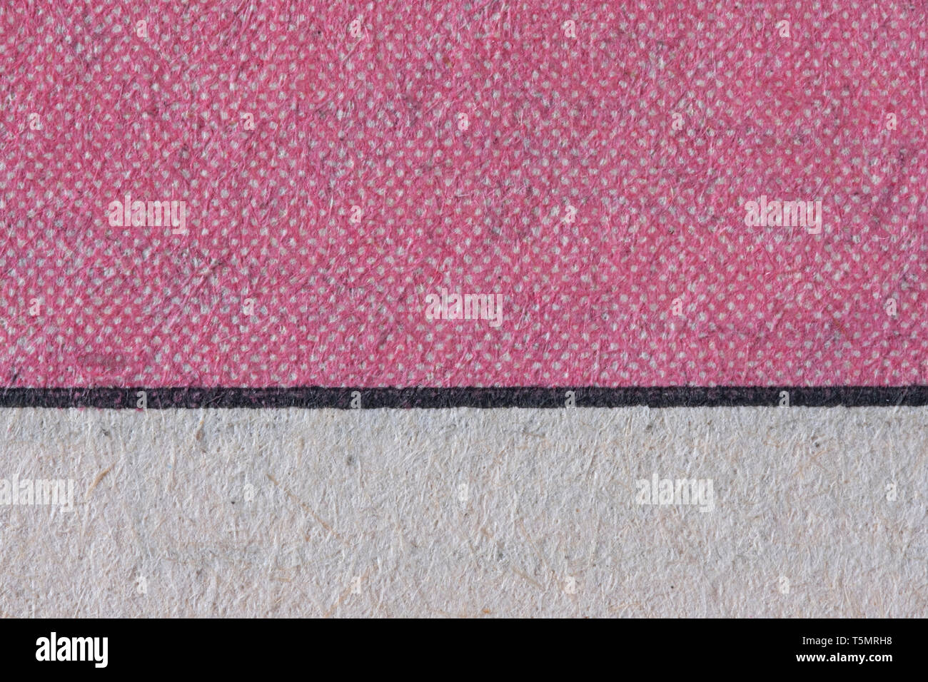 Macro image of vintage CMYK printer texture from an old comic book ...