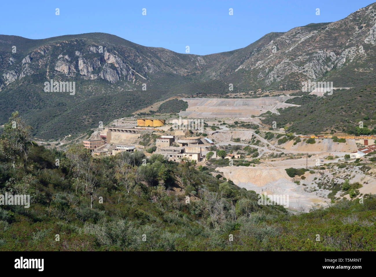 Abandoned mine of Masua Stock Photo - Alamy