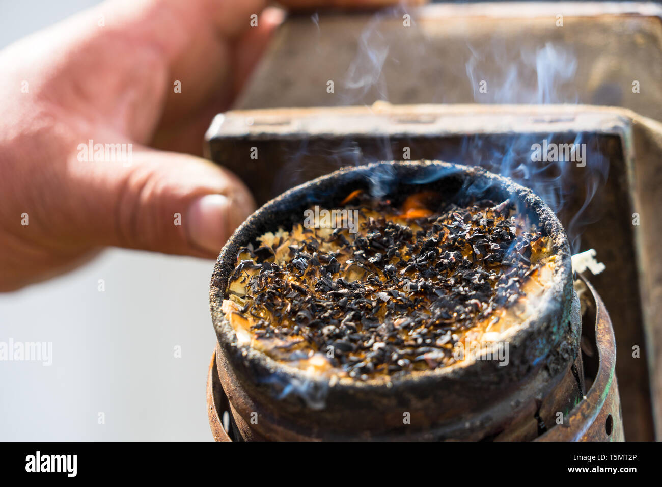 Sawdust container hi-res stock photography and images - Alamy