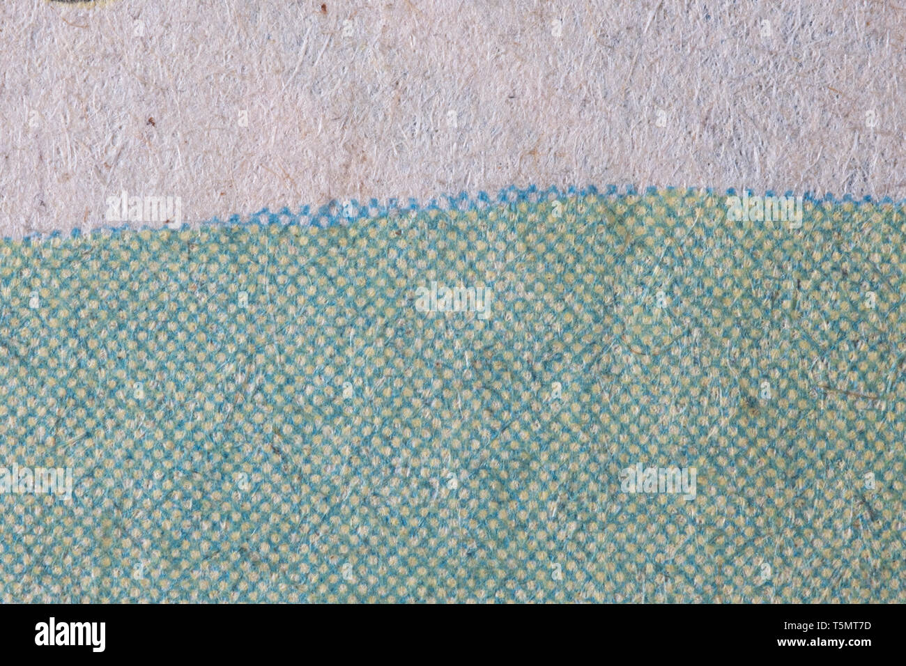 Macro image of vintage CMYK printer texture from an old comic book ...