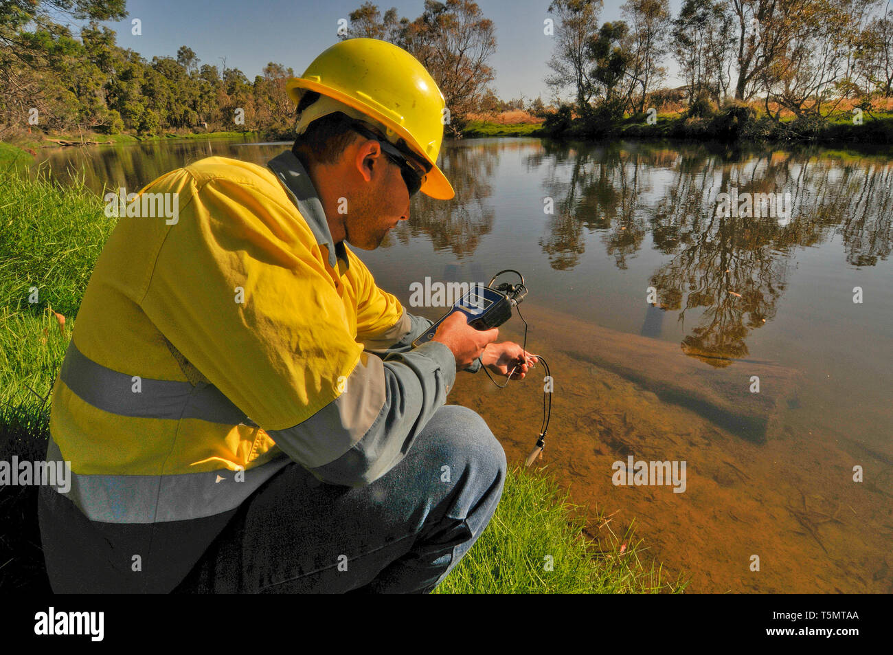 Environment testing during rehabilitation of the landscape surrounding ...