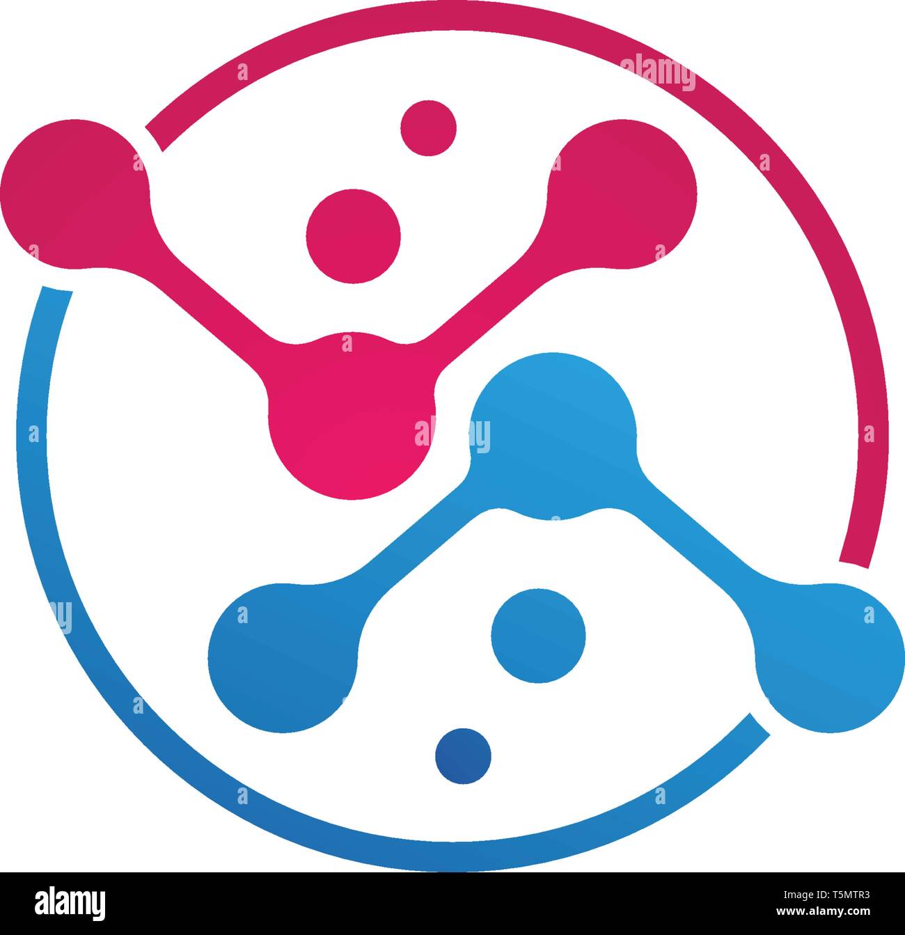 Molecule symbol logo template vector illustration design Stock Vector ...