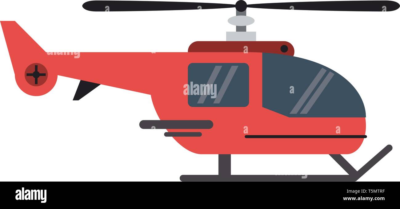 Helicopter aircraft vehicle symbol flat Stock Vector Image & Art - Alamy