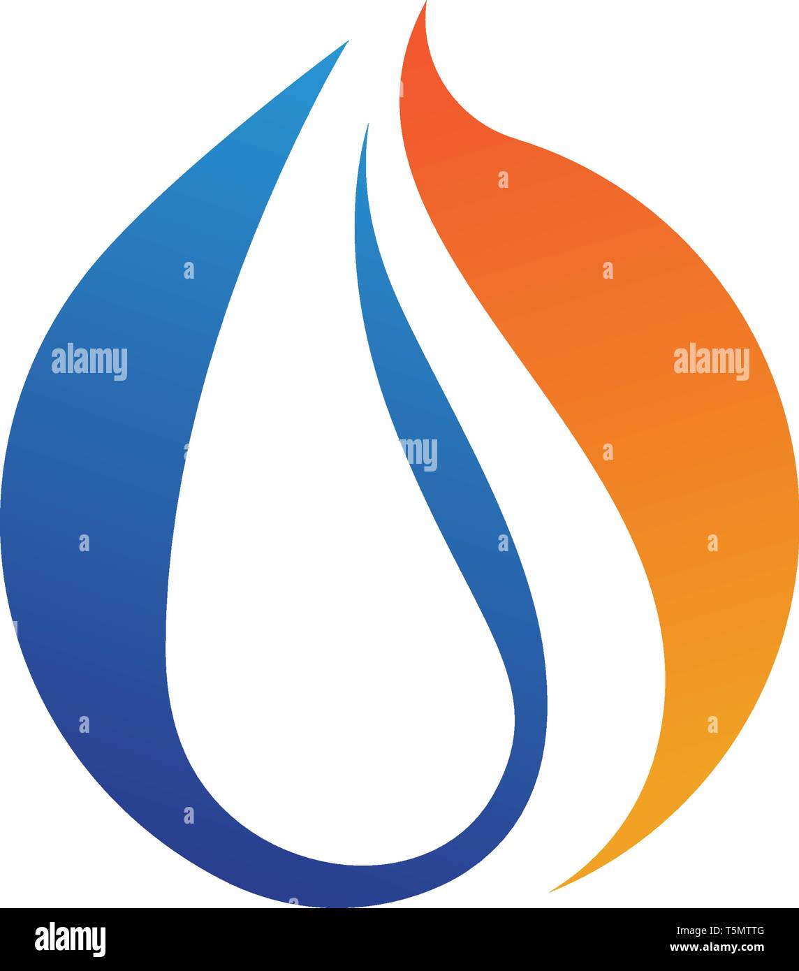 Fire flame Logo Template vector icon Oil, gas and energy logo concept ...