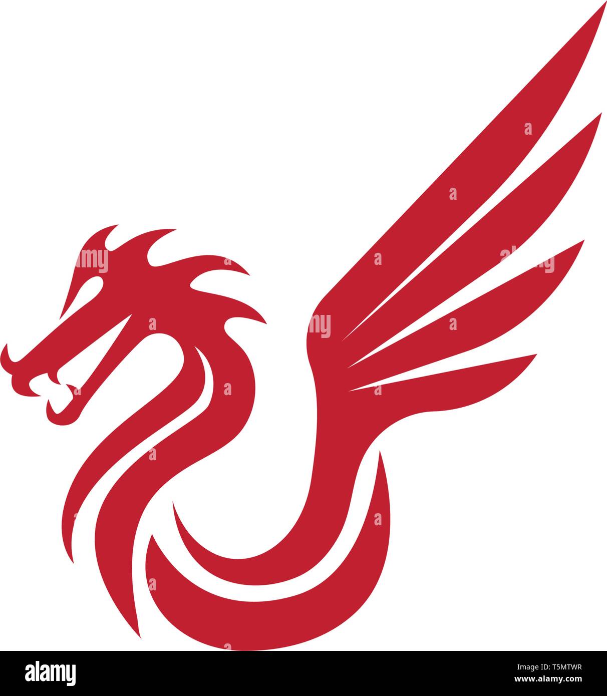 Chinese Dragon Logo Design