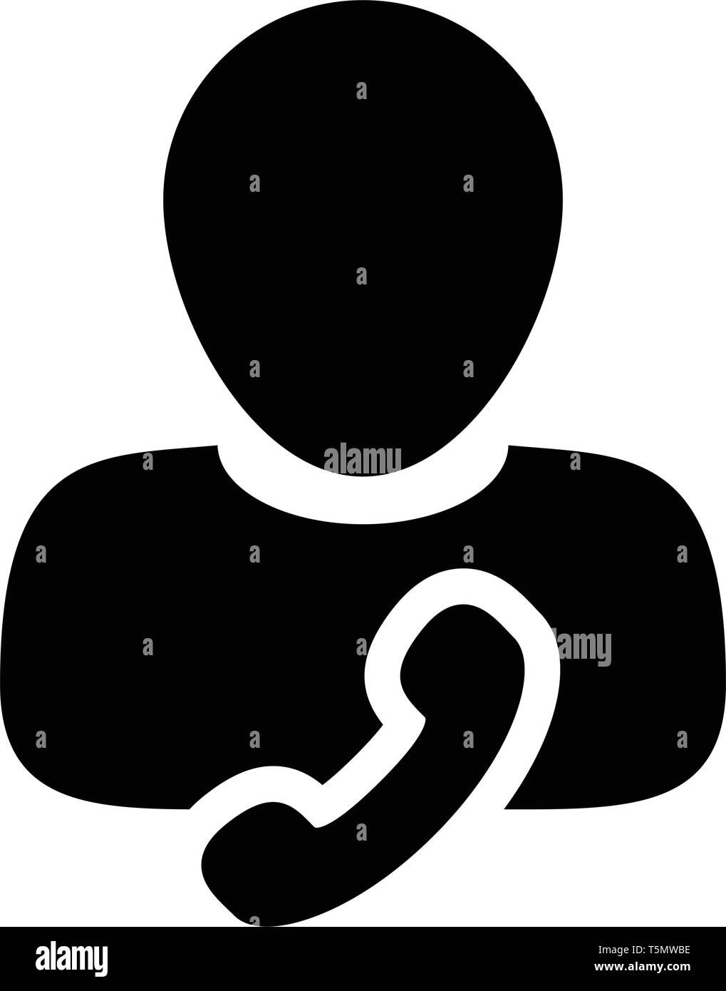 Message icon vector male user person profile avatar with phone symbol ...