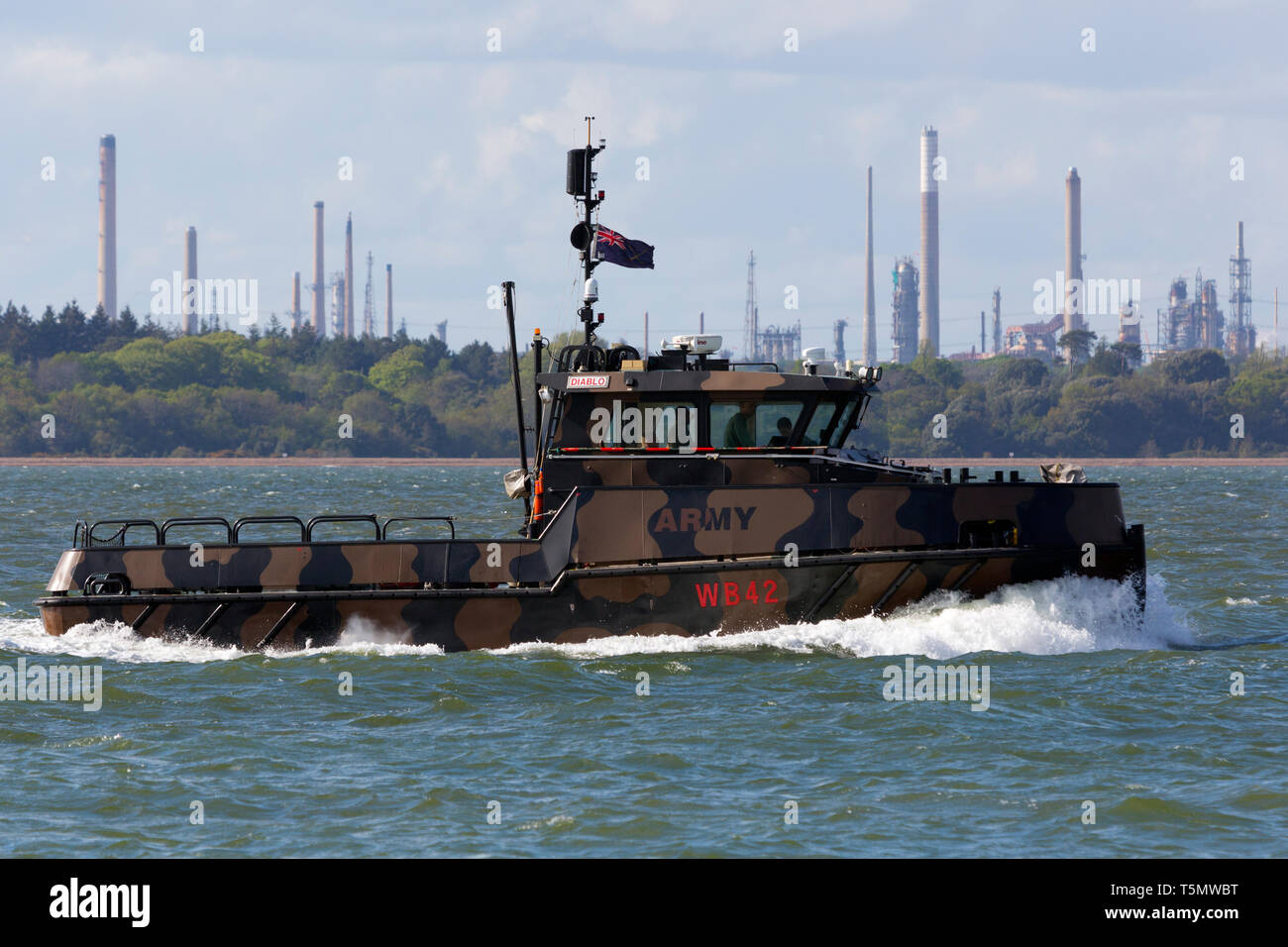 Marchwood,logistics,Royal Marines,British,Army,Tug,Diablo,WB 42, The ...