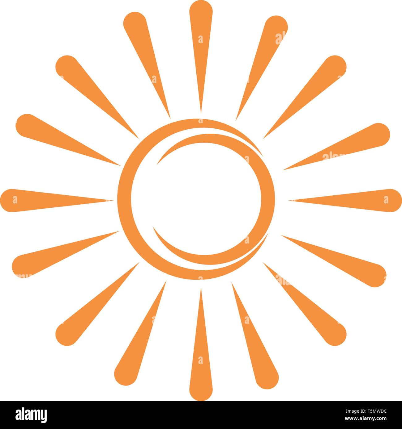 Sun logo and symbols star icon web Vector Stock Vector Image & Art - Alamy