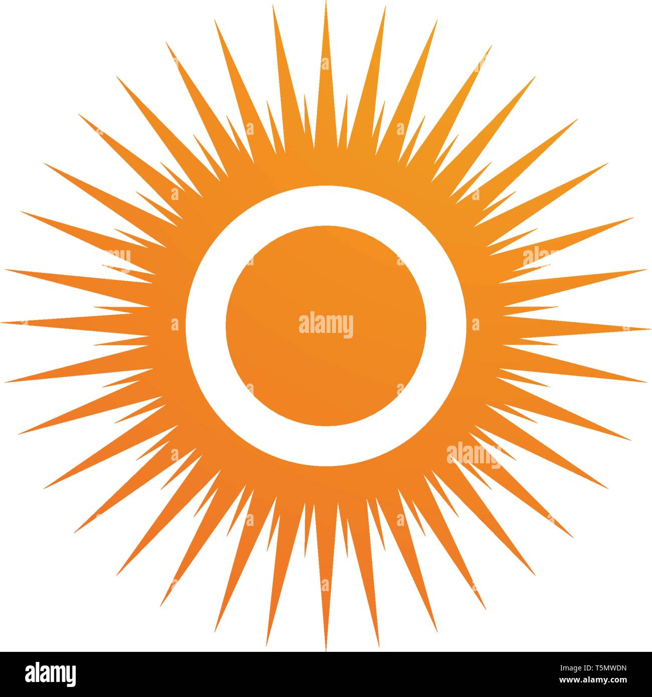Sun logo and symbols star icon web Vector Stock Vector Image & Art - Alamy