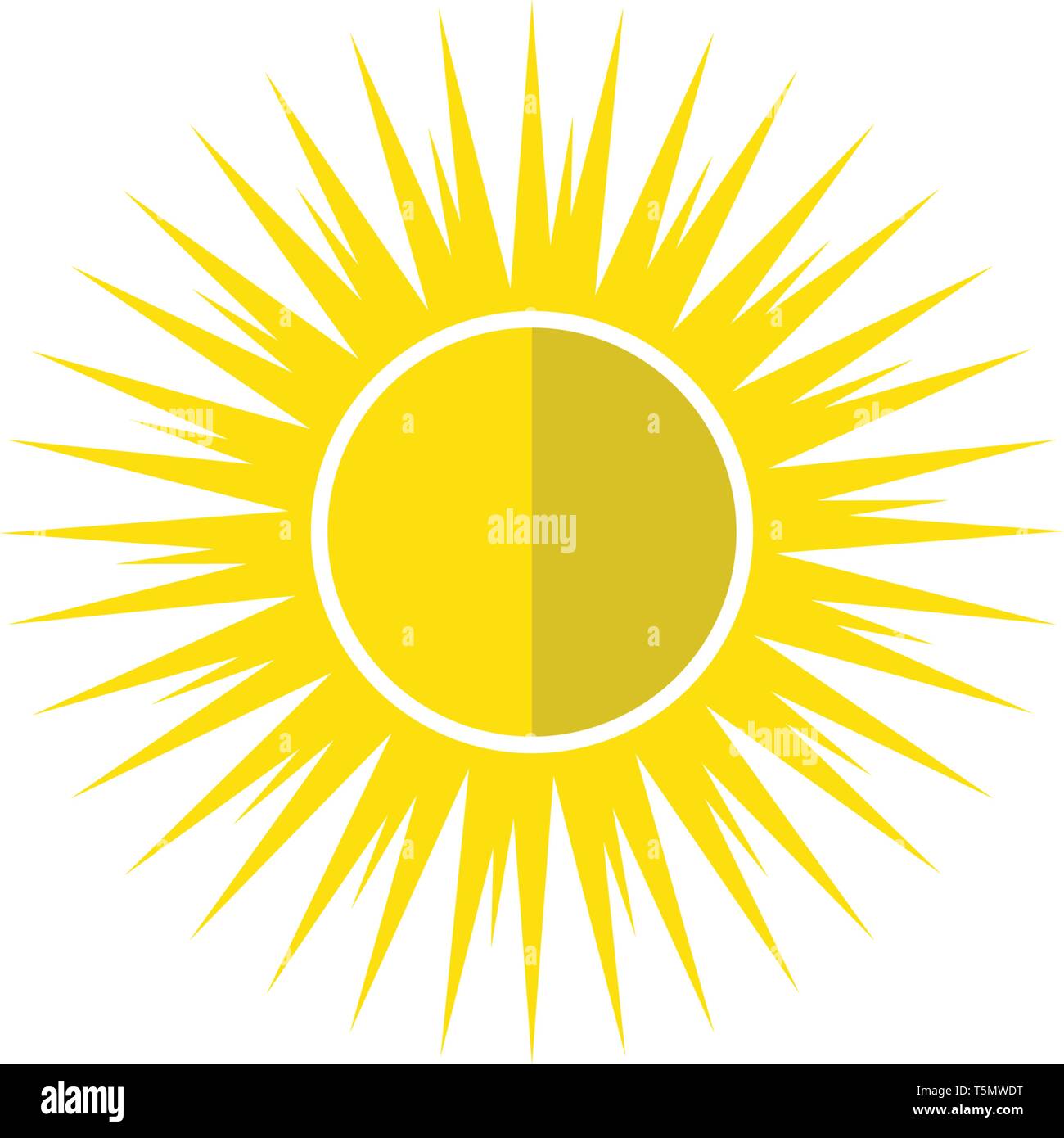 Sun logo and symbols star icon web Vector Stock Vector Image & Art - Alamy