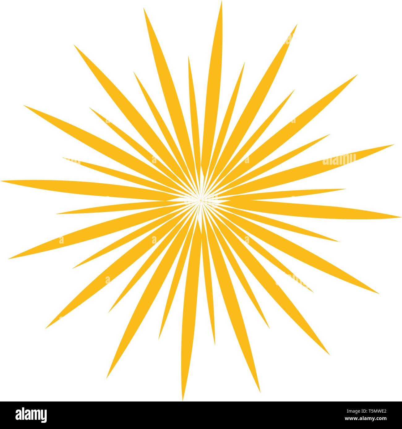 Sun logo and symbols star icon web Vector Stock Vector Image & Art - Alamy