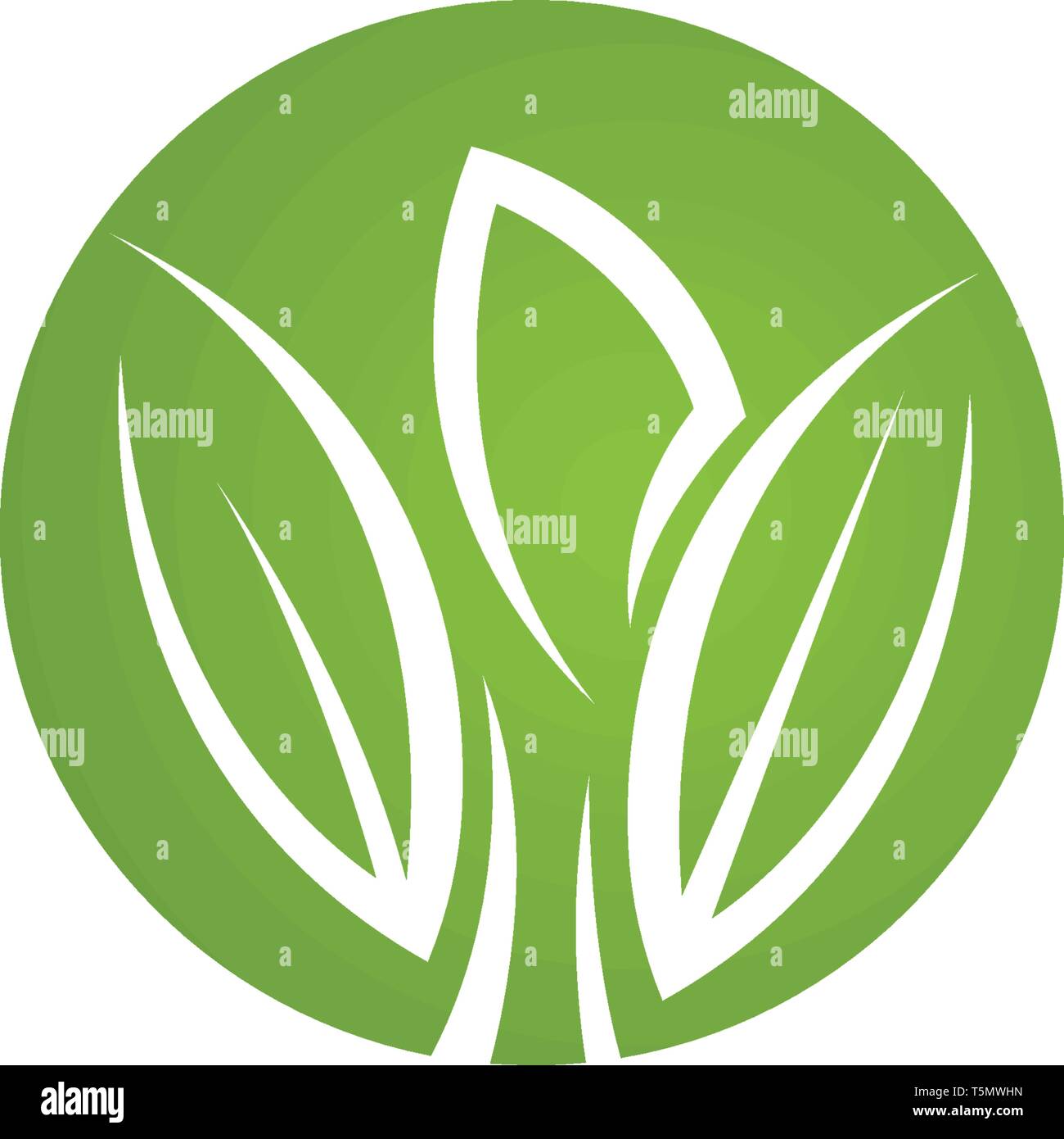 Logos of green Tree leaf ecology nature element vector Stock Vector ...