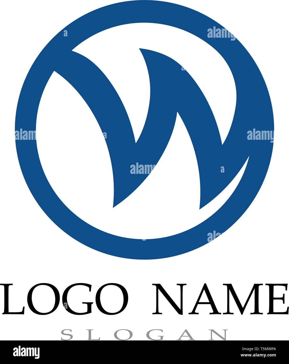 W logo and symbol business vector Stock Vector Image & Art - Alamy
