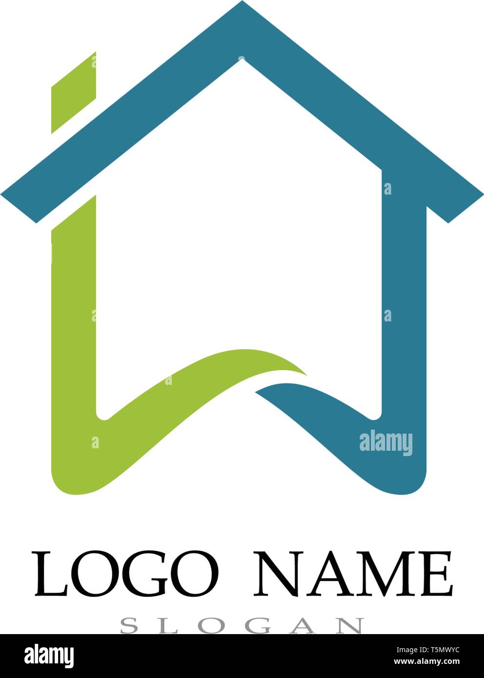 Home and building logo and symbol Stock Vector Image & Art - Alamy