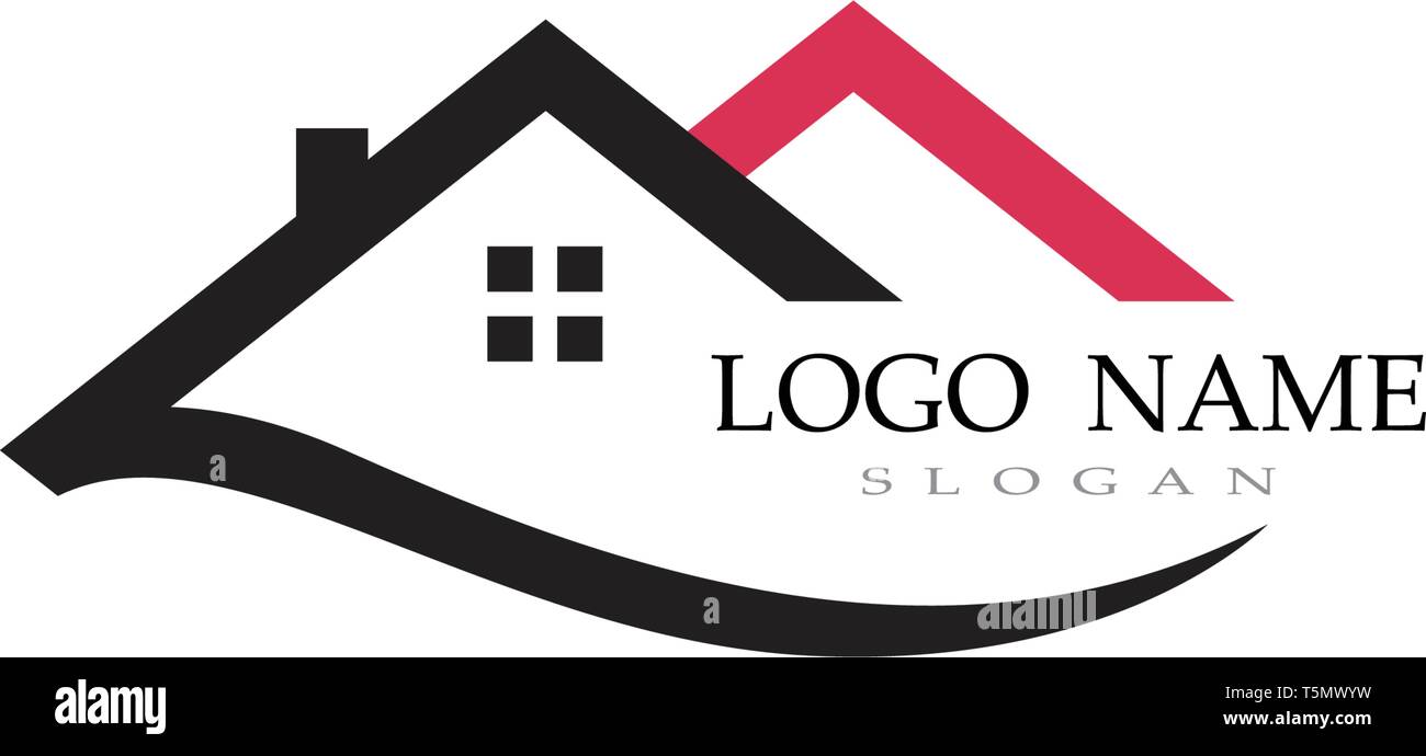 Home and building logo and symbol Stock Vector Image & Art - Alamy
