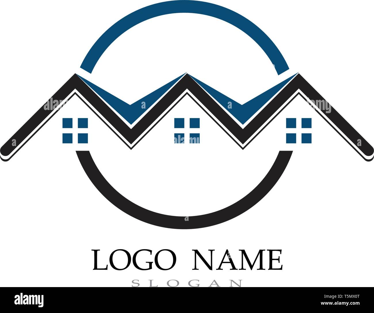Home and building logo and symbol Stock Vector Image & Art - Alamy