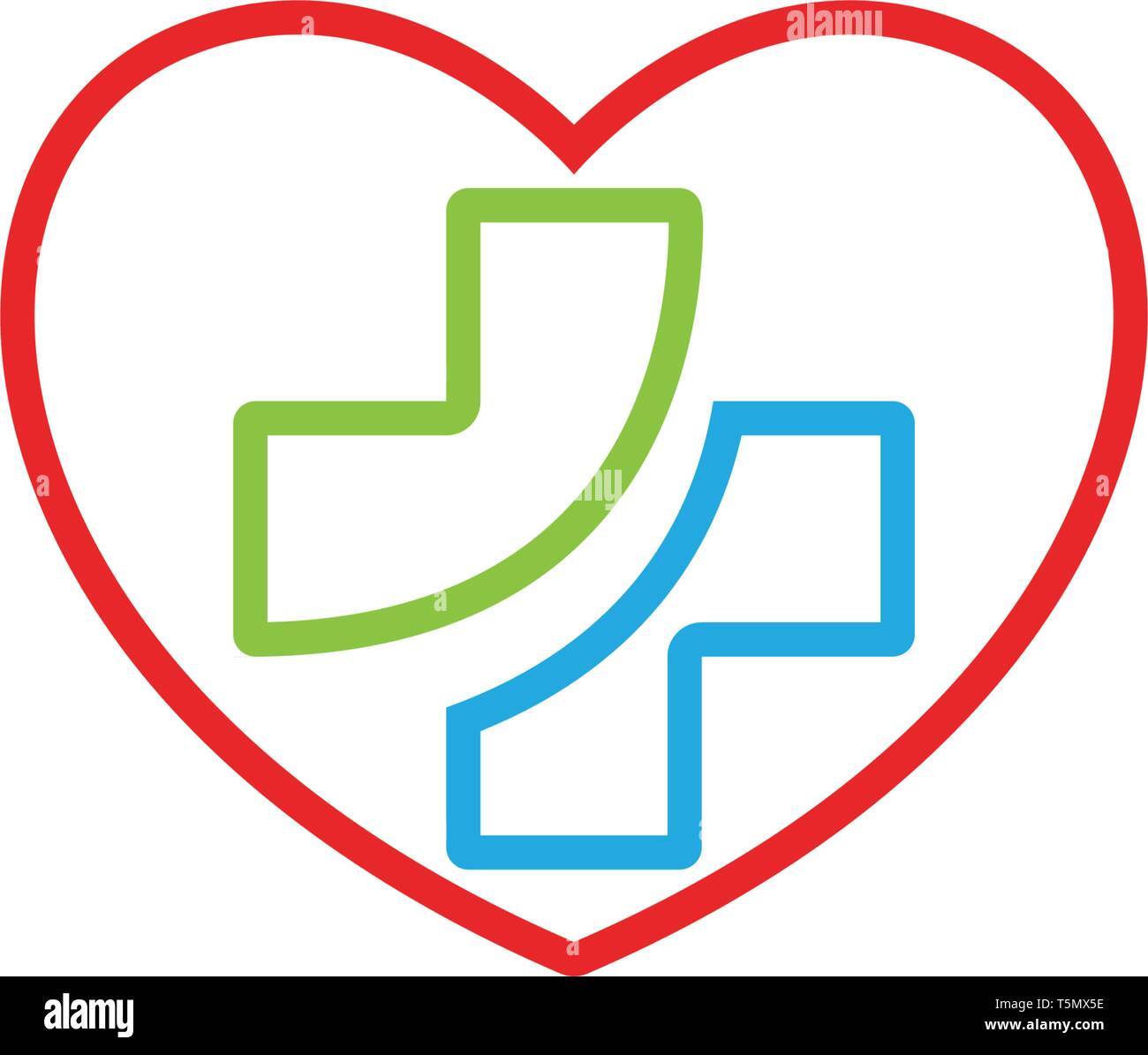 Hospital logo and symbols template icons vector health Stock Vector ...