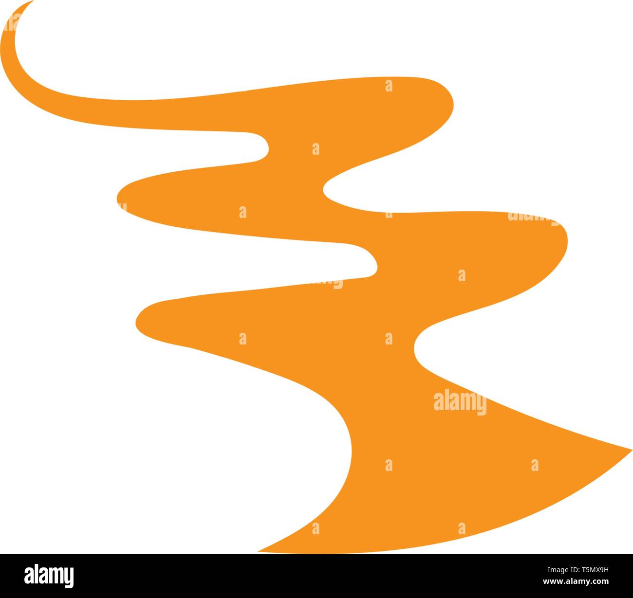 River Logo Template vector icon illustration Stock Vector Image & Art ...