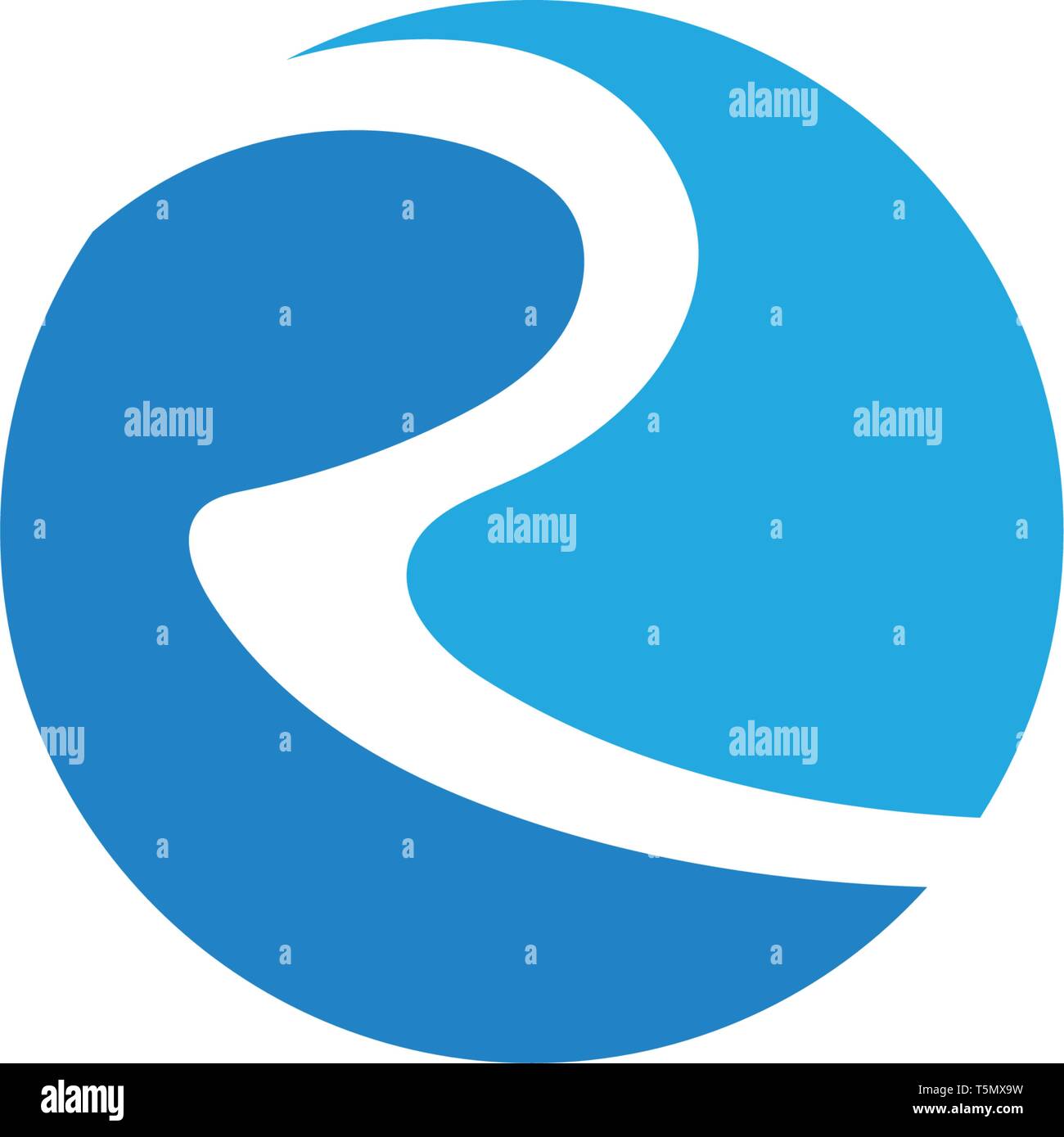 Wave beach logo and symbol vector Stock Vector Image & Art - Alamy