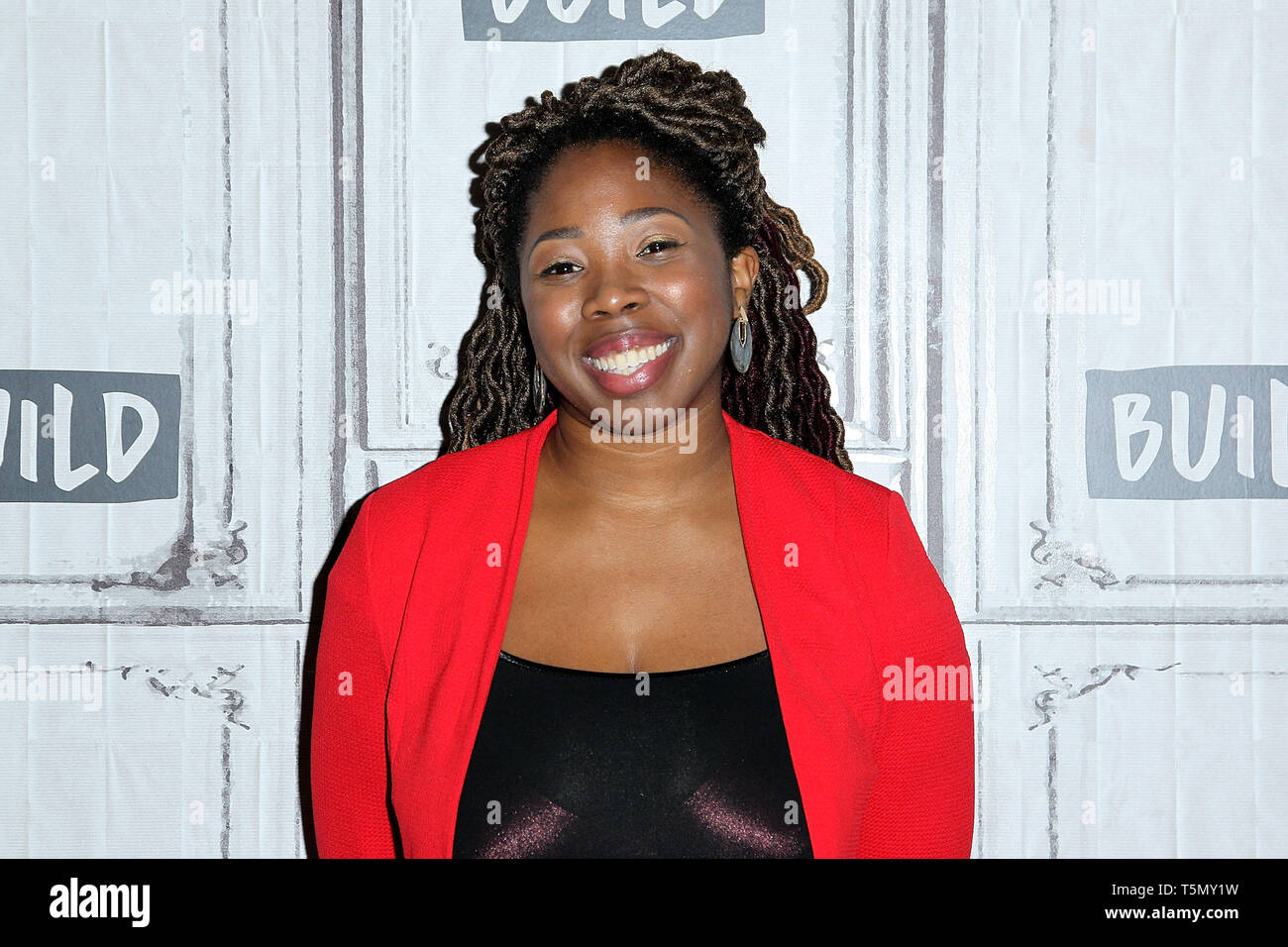 New York, USA. 25 Apr, 2019. B.Monet at BUILD Series discussing "The ...