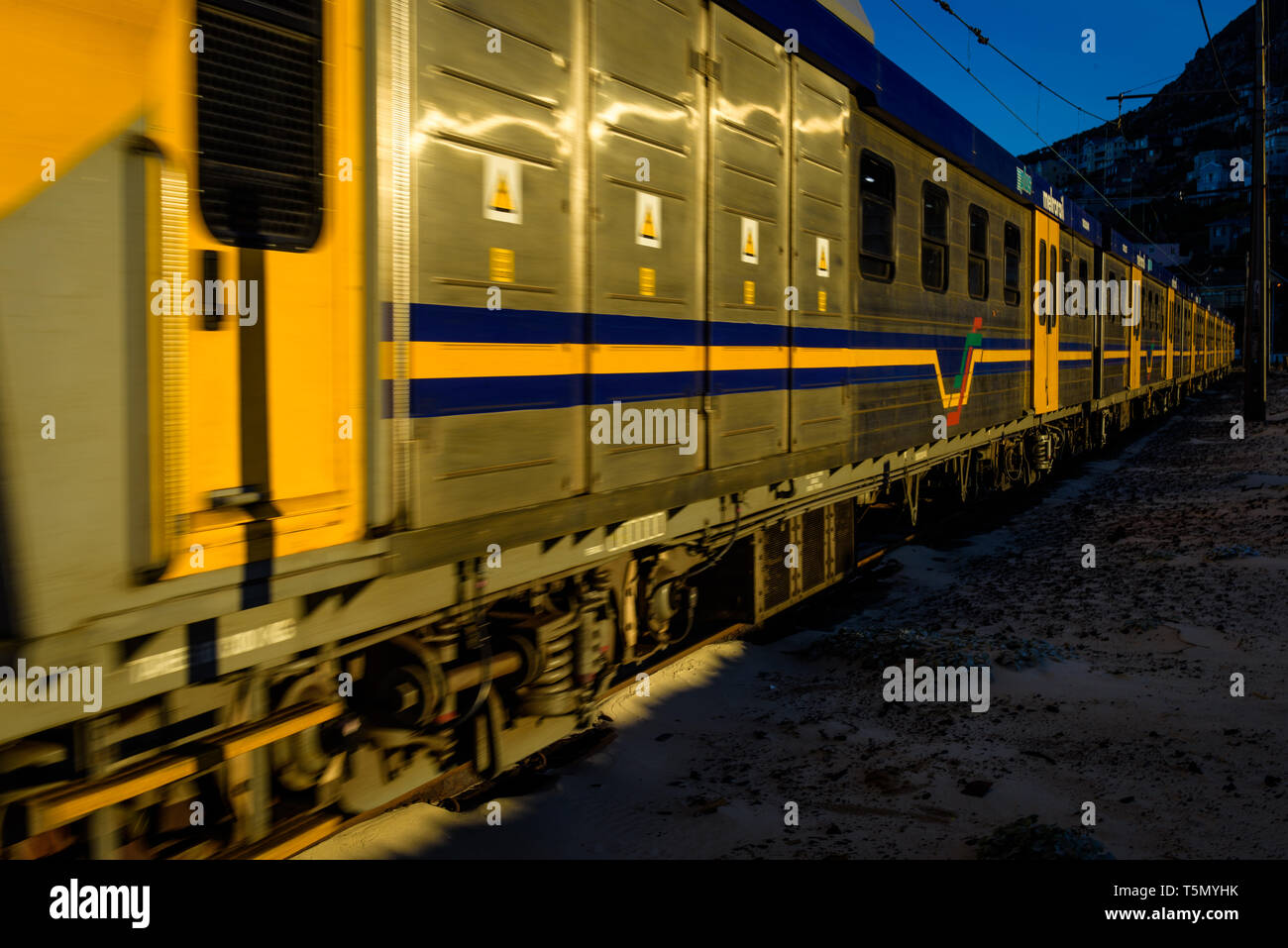Train metrorail cape town hi-res stock photography and images - Alamy