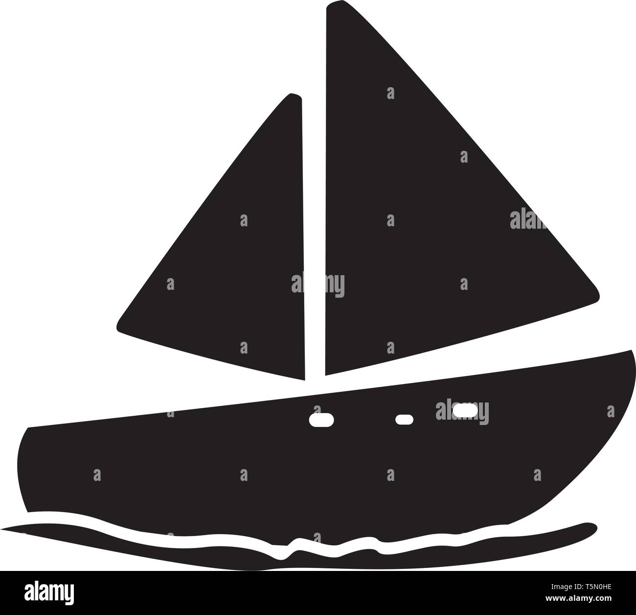 Sailboat image Stock Vector Images - Alamy