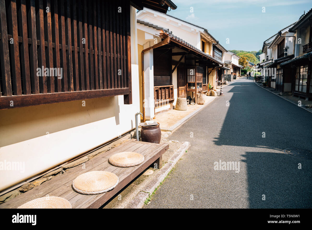 Japanese old traditional village Uchiko town in Ehime, Shikoku, Japan ...