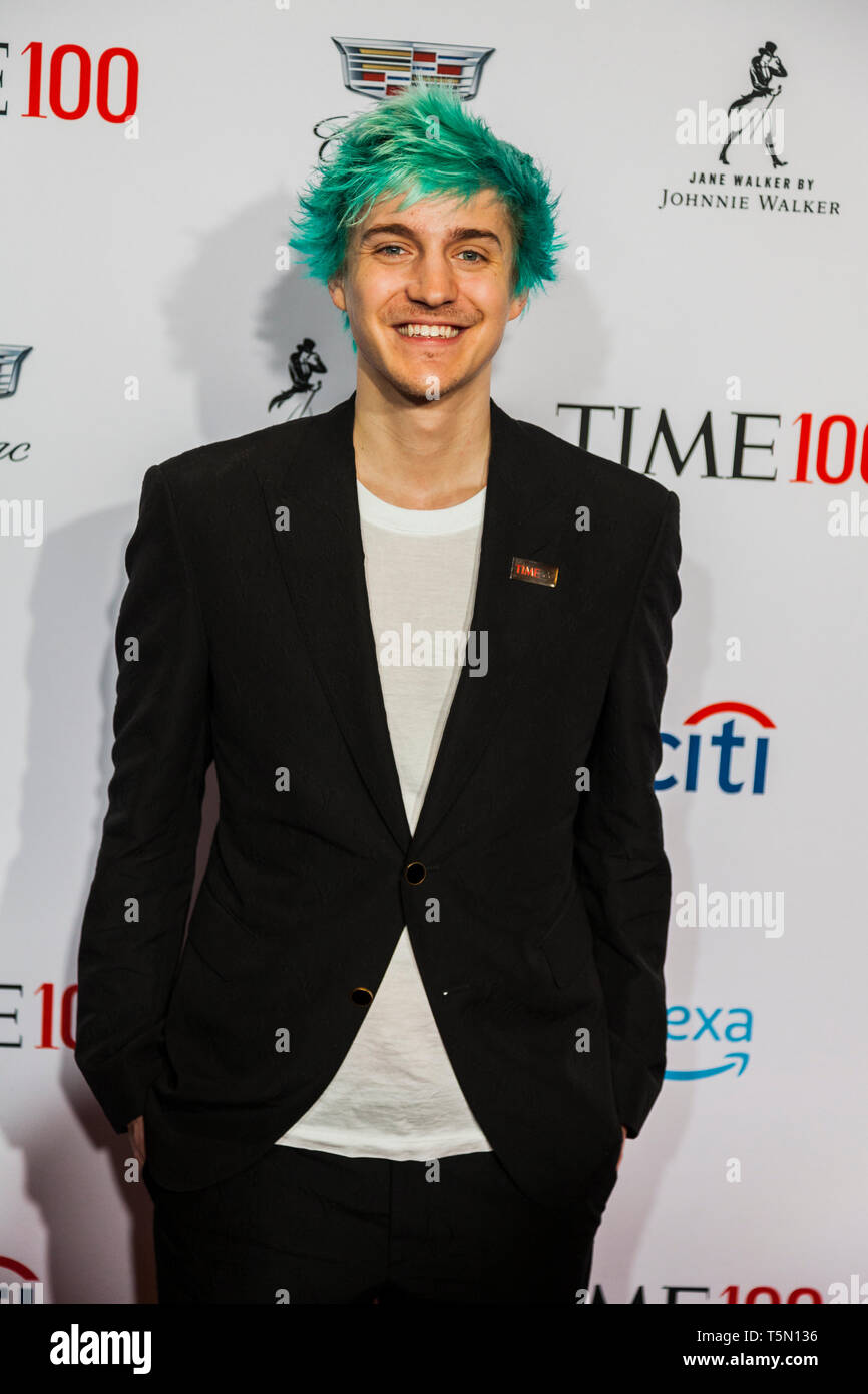 Tyler "Ninja" Blevins attends TIME 100 GALA on April 23 in New York ...