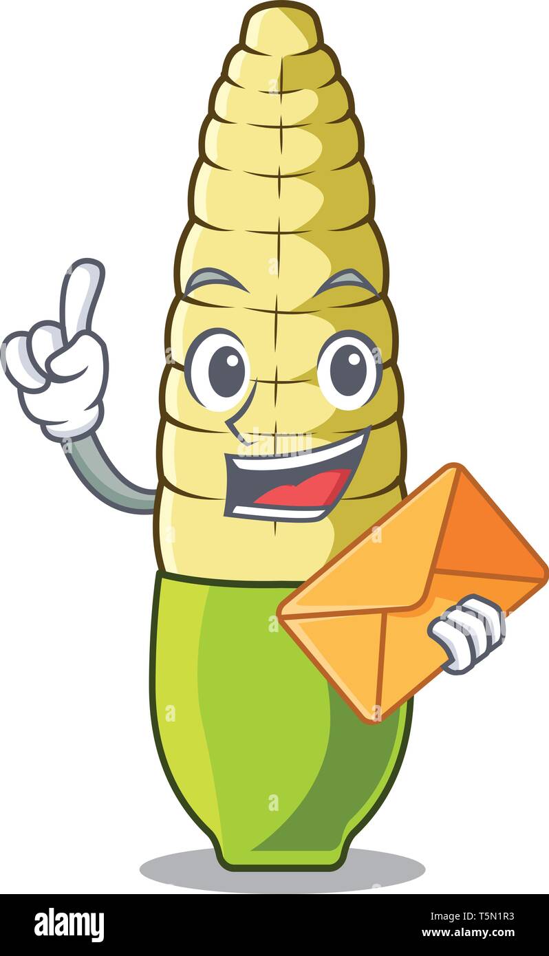 Baby sweetcorn Stock Vector Images - Alamy