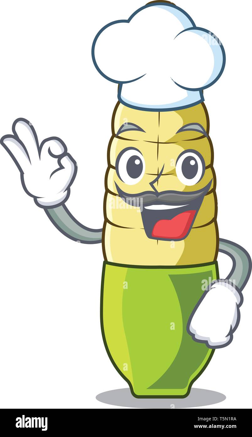 Baby corn cobs Stock Vector Images - Alamy