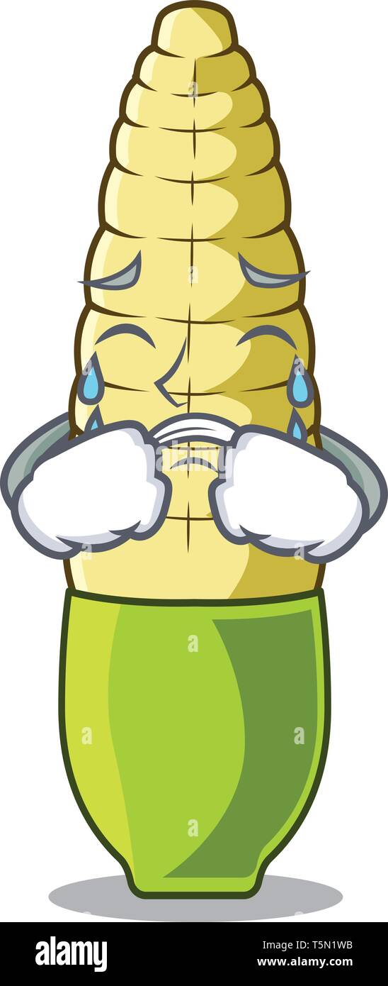 Crying baby corn cartoon in the fridge Stock Vector Image & Art - Alamy