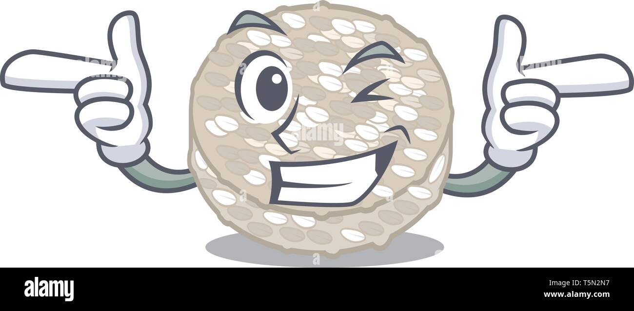 Puffed rice cookies Stock Vector Images - Alamy