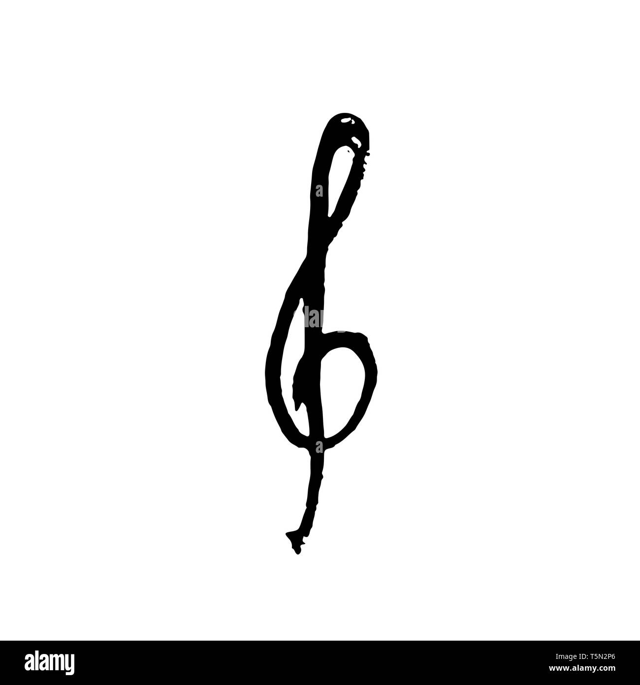 Clef vector hi-res stock photography and images - Alamy